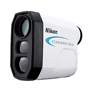 Nikon COOLSHOT 20 GII Golf Laser Rangefinder, White, 16667