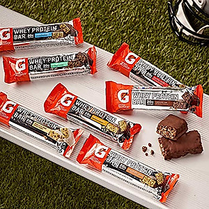 Gatorade Whey Protein Recover Bars, Mint Chocolate Crunch, 2.8 ounce bars (12 Count)