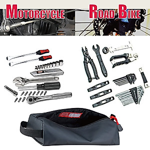 Rough Enough Small Tool Bag Pouch Large Pencil Case for School Office