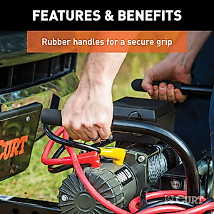 CURT 31005 Trailer Hitch Winch Mount Handles