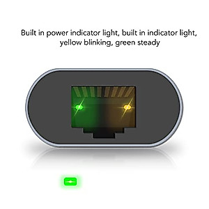 USB C to Ethernet Adapter, 10 100 1000 2500Mbps High Speed, USB Type C to RJ45 2.5G Gigabit Ethernet LAN Network Adapter,for Windows, for Android, for OS, for Linux