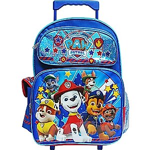 Paw Patrol Boy's 16" Large Rolling School Backpack