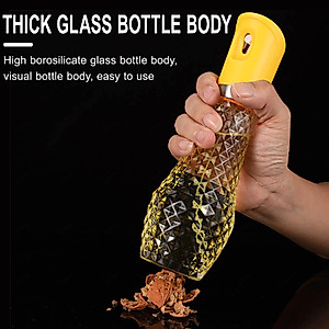 FBITE Oil Mister Spray Bottle for Cooking - Edible Oil Spray, 260ml Refillable Oil Sprayer Bottle Olive Oil Mister Spray Bottle for Cooking for Salad, BBQ, Kitchen Baking, Roasting