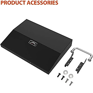 New Upgraded Hinged Lid with Grill Cover for Blackstone 22 inch Tabletop Griddle, Griddle Hood Lid with Waterproof Grill Cover for 22" Blackstone Grill