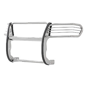ARIES 2054-2 1-1/2-Inch Polished Stainless Steel Grille Guard, No-Drill, Select Toyota Tacoma