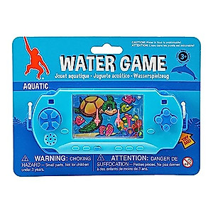 Wild Republic Water Games Aquatic Sensory toys, Kids Gifts, hand held toys, Cuddlekins, 6" ,Blue.