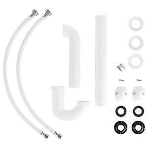 Pacific Bay - Lynden Utility Laundry Sink Faucet with Swivel Stainless Steel Spout