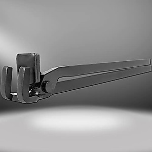 Quick Blacksmith Railroad Spike Tongs, RR Spike Head Tongs for Holding Railroad Spikes, About 15 Inches Total Long