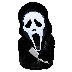 Spirit Halloween Ghost Face ® Light-Up Horror Statue | Officially Licensed | Horror Decoration