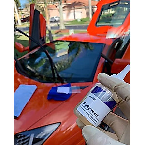 CARPRO Flyby Forte V4 - Professional Extreme Windshield & Glass Coating, Rain Shower Water Repellent & Glass Treatment, Semi-Permanent Last Up to 2 Years - 15mL Full Kit