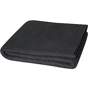 Steiner 317-6X8 Velvet Shield HD 24-Ounce Black Carbonized Fiber Welding Blanket, 6' x 8'