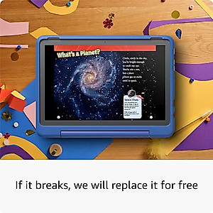 Amazon Fire HD 10 Kids Pro tablet (newest model) ages 6-12 | Bright 10.1" HD screen | Slim case for older kids, ad-free content, parental controls, 13-hr battery, 32 GB, Mint
