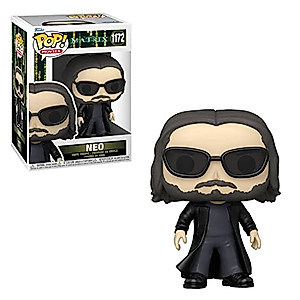 Funko The Matrix Resurrections - Neo Pop! Vinyl Figure (Bundled with Compatible Pop Box Protector Case)