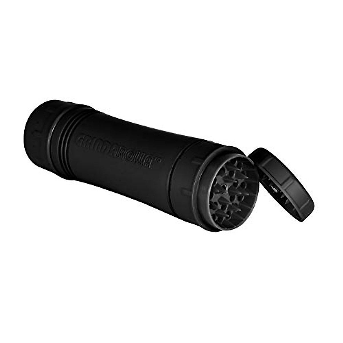 Grindarolla Cone Loading Grinder | Matte Black | Pack Your Pre-Rolled Cones and Grind Your Contents for a Quick, Convenient, Durable, Simple Experience