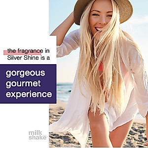 milk_shake Silver Shine Whipped Cream No-Rinse Creamy Conditioning Foam, 6.8 Fl Oz