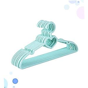 Yardwe 10pcs Baby Pant Hangers Kids Pants Hangers Baby Coat Hangers Jeans Hanger Space Saving Trousers Rack Scarf Drying Rack Pants Rack Clothes Hanging Racks Fashion Hangers Home Hangers