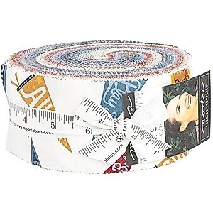 Stacy Iest HSU All Star Jelly Roll 40 2.5-inch Strips Moda Fabrics 20850JR