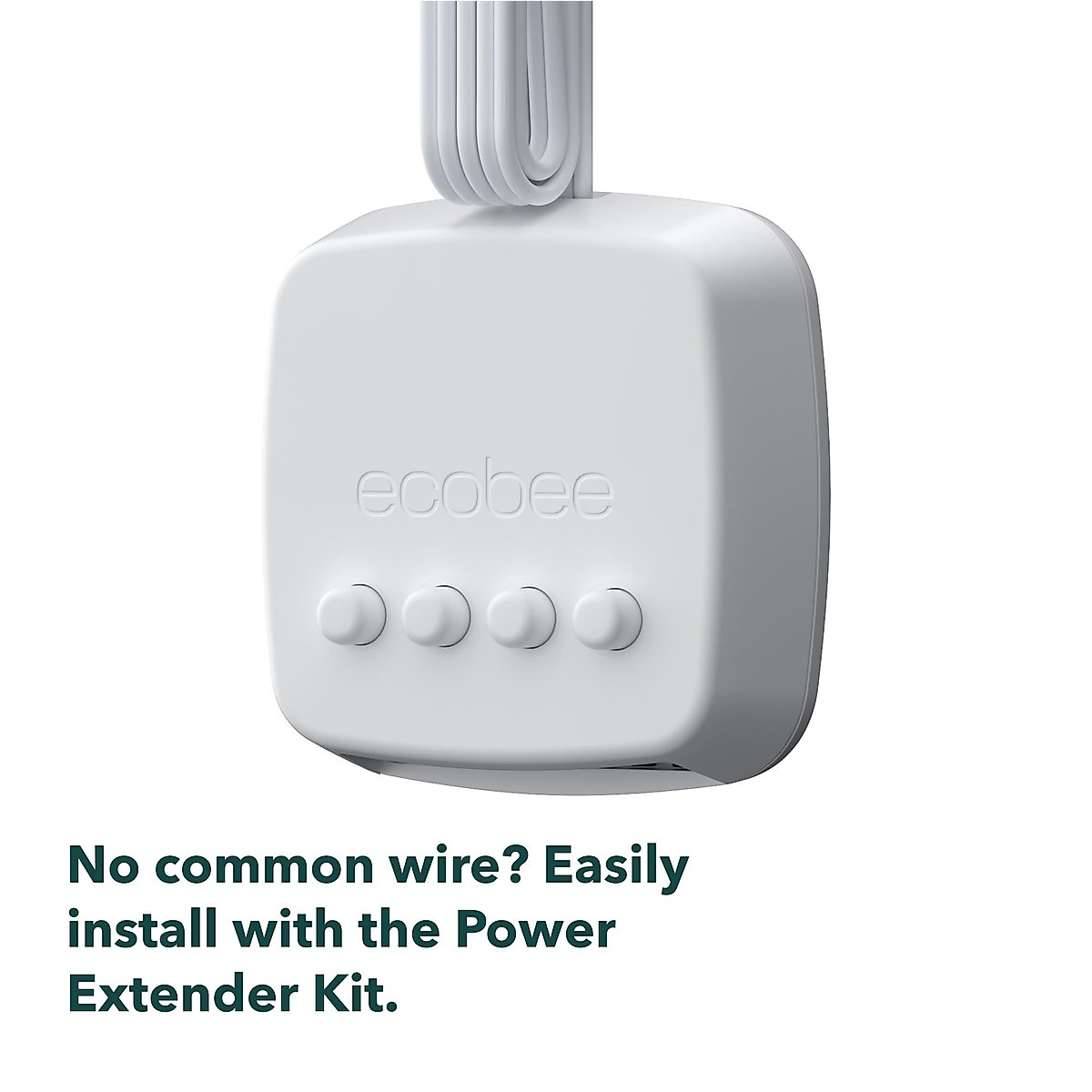 ecobee Power Extender Kit C-Wire Adapter - Made for ecobee Smart Thermostats - Programmable WiFi Thermostat Accessory