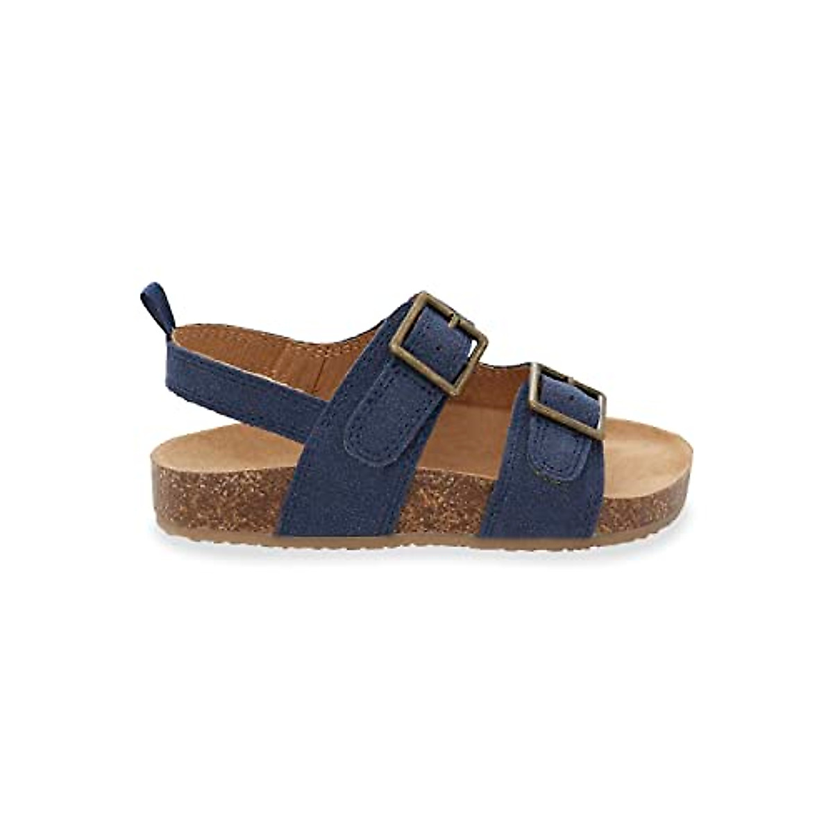 OshKosh B'Gosh Boy's Bruno Sandal, Navy, 12 Little Kid
