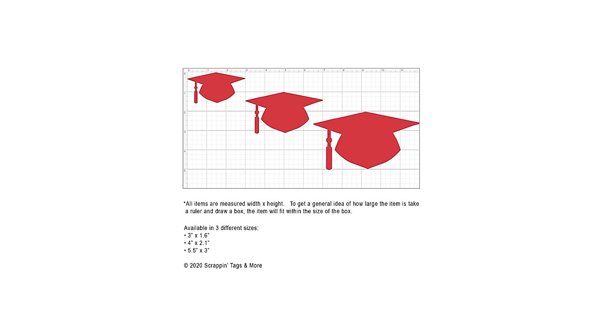 Graduation Cap Die Cuts - 25 Pieces for Celebrations