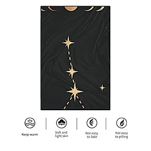 Cancer Blanket Constellations Throw Blankets 12 Horoscope Astrology Soft Cozy Personalized Flannel Throw Blankets 60x50 in