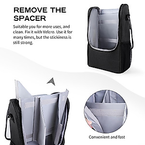 EKRISON Chef Knife Bag Knife Case Portable Knife Storage Bag for Kitchen Cooking Utensils, Culinary Gifts Cooking Kitchen Supplies Kit Organizer for Camping, Barbecue, Hiking Travel