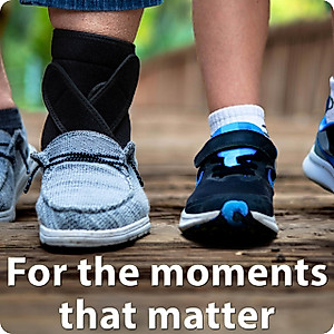 Omeer Left Foot AFO Foot Drop Brace For Walking With Shoes, Socks, Or Barefoot Provides Foot Drop Support For Men Or Women And Also Provides Plantar Fasciitis Relief