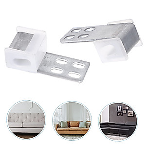 CHILDWEET 20pcs Sofa Spring Clipped Button Cushion Support for Sagging Couch Furniture Repair Kit Sofa Couch Thomasville Furniture Wire Repair Kit Couch Support Plastic Electric Wire Iron