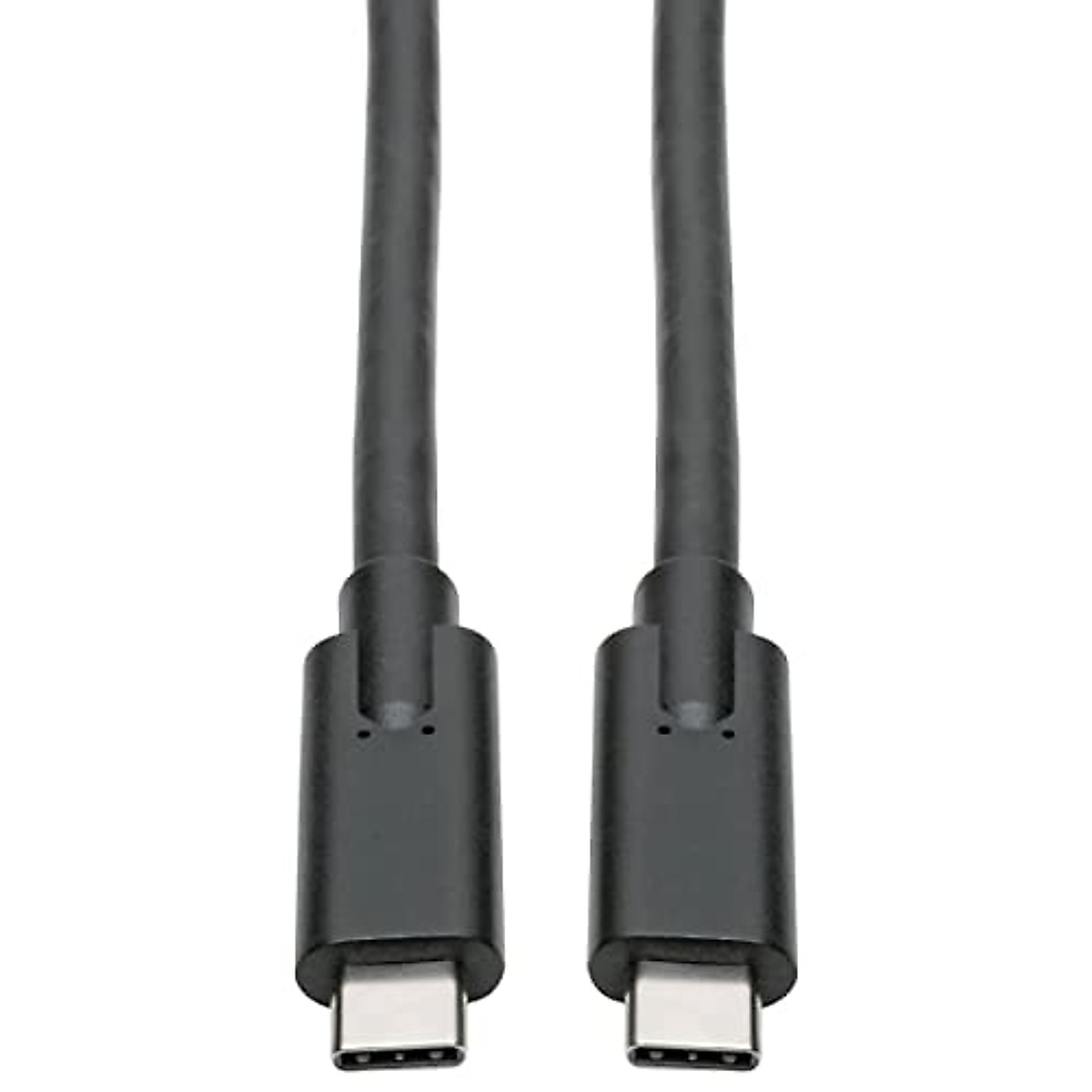 Tripp Lite USB C to USB Type C Cable 6ft USB 3.1 Gen 1 5A 5 Gbps M/100W, Black (U420-006-5A)
