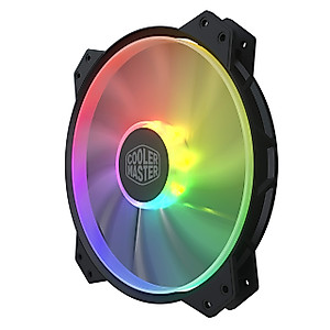 Cooler Master MasterFan MF200R, 200mm ARGB Addressable RGB Fan