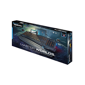 ROCCAT Skeltr - Smart Communication RGB Gaming Keyboard (ROC-12-231-GY)