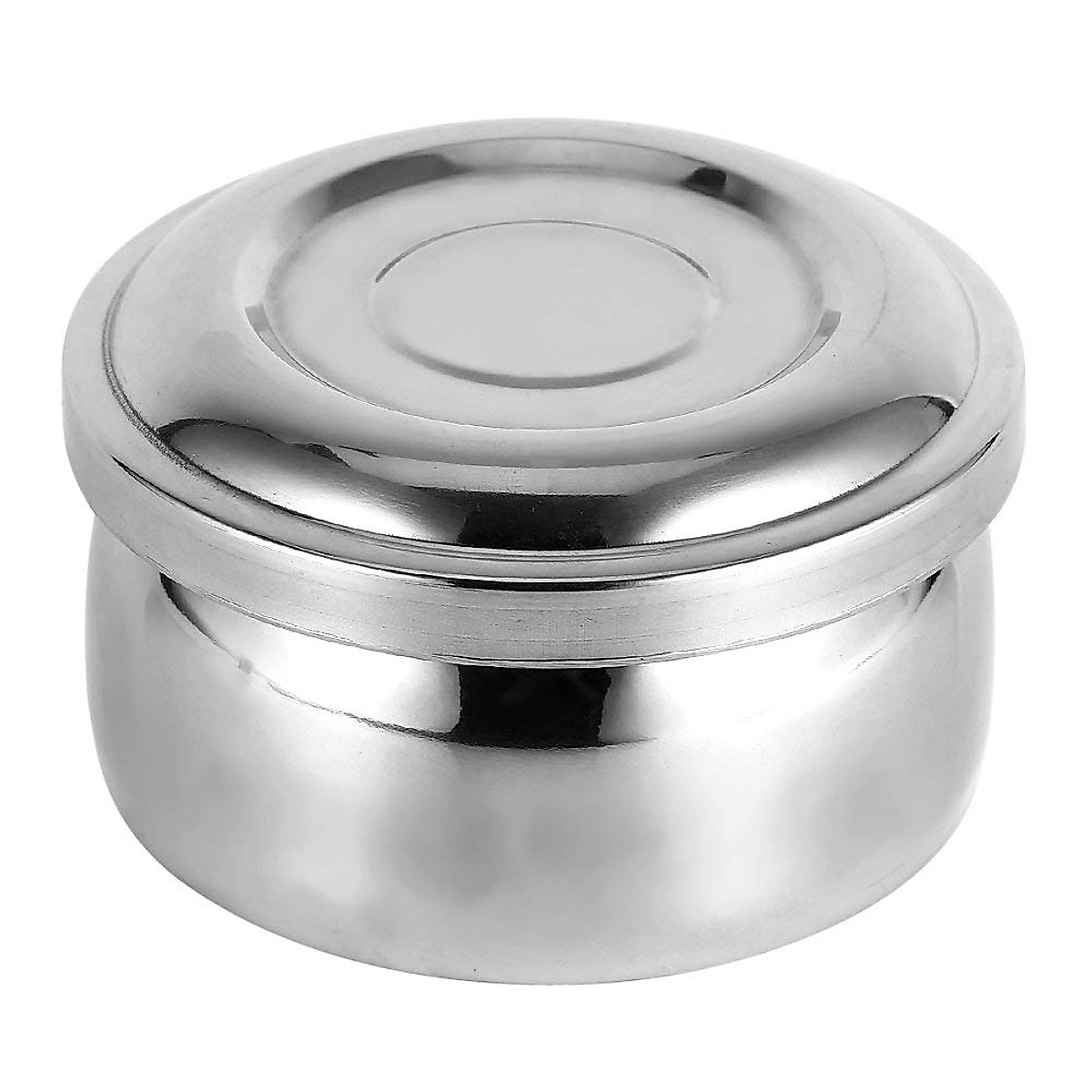Stainless Steel Shaving Bowl, Men Wet Shaving Soap Mug Bowl Silver Metal Face Cleaning Health Care Shave Tool With Lid, Shaving Soap Dish, Shaving Foam Bowl