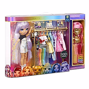 Rainbow High Fashion Studio with Avery Styles Fashion Doll Playset Includes Designer Outfits & 2 Sparkly Wigs for 300+ Looks, Gifts for Kids & Collectors, Toys for Kids Ages 6 7 8+ to 12 Years Old