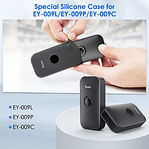Eyoyo Mini 1D Bluetooth Barcode Scanner Silicone Protective Case for EY-009L, EY-009C, EY-009, Soft Silicone Material, Anti-Scratch