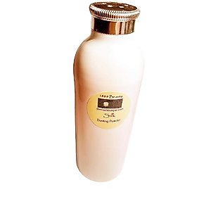 Natural Silk Dusting Powder - Talc Free - Fragrance Free - 6 oz Metal Shaker