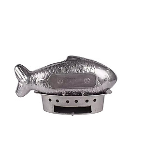 Shabu Hot Pot Fish Plate Shape Aluminum Thai Style Asian Street Food