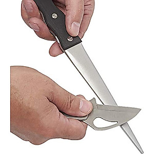 Trend 6-Inch Fine Diamond Taper File for Sharpening Curved and Hard-to-Reach Surfaces, DWS/TF6/F