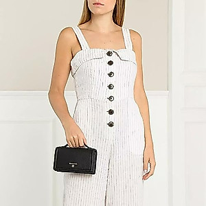 Michael Kors Jet Set Charm Small Top-Handle Phone Crossbody Black One Size