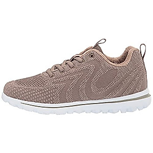 Propét Women's TravelActiv Allay Sneaker, Gunsmoke, 8