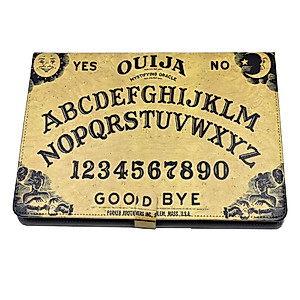 TPACC Case for Amazon Fire HD 8 Tablet & Fire HD 8 Plus (12th/10th Generation, 2020/2022), Slim PU Leather Protective Case Folding Stand Shell Soft TPU Cover, Ouija Board Spooky