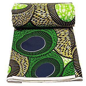 African Fabric 6 Yard Ankara Fabric Tribal Print Fabric Dashiki Print Wax Fabric 6470