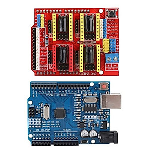 USB Interface Practical High Quality CNC Shield Stepper Driver, Compatible Expansion Board Kit, for