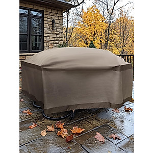 84" x 36" Patio Furniture Cover Airbag - No Leakage, with Rope to Fix, Reusable Weather Resistant Picnic Table Airbag Patio Table Cover Support for Outdoor Patio Furniture, Rectangular