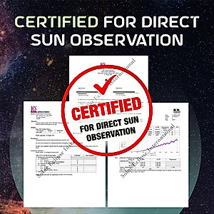 Solar Eclipse Glasses AAS Approved 2024 - [12 Pack] Trusted for Direct Solar Eclipse Viewing - ISO 12312-2 & CE Certified