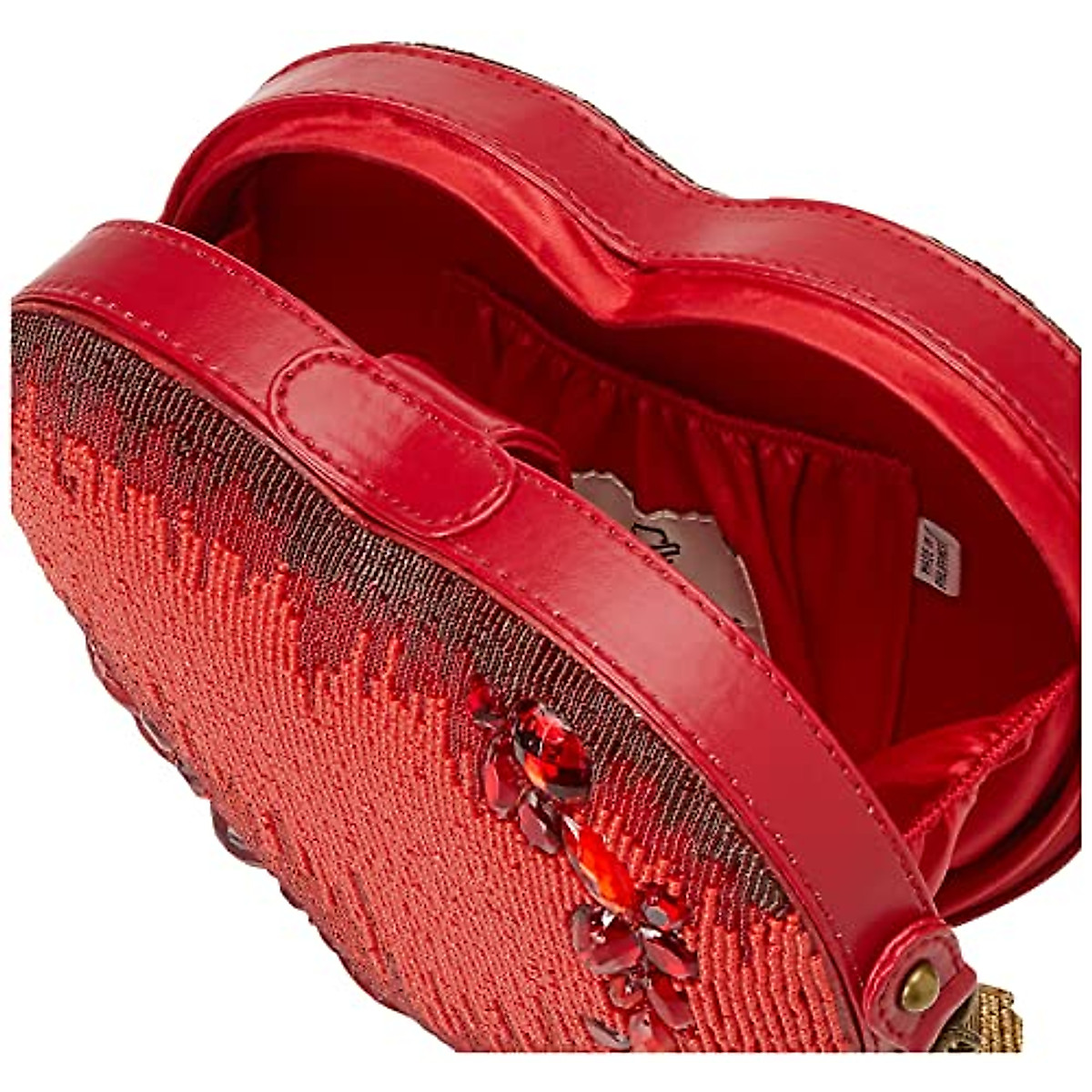 Mary Frances Fall in Love Top Handle Handbag, Red