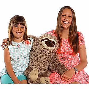 Wild Republic Jumbo Sloth Plush, Giant Stuffed Animal, Plush Toy, Gifts for Kids, 30 Inches