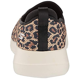 Skechers Women's Go Walk Joy - Fiery Sneaker, Leopard, 8 US