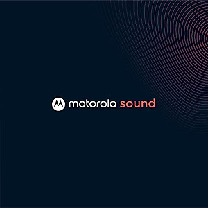 Motorola Moto Buds 100 - True Wireless Bluetooth Earbuds with Microphone – Lightweight, IPX5 Water Resistant, Touch-Control - Comfort Fit and Clear Sound - Includes Micro Charging Case - Black