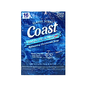 Coast Classic Original Scent 4oz, 8 Bars 2 Packs (total 16 count)