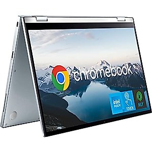 ASUS Touchscreen 14" Flip 2-in-1 Chromebook (Latest Model), Full HD Display, Intel Core M3-8100Y, 8GB RAM, 64GB eMMC, Wi-Fi 6, Webcam, NLY MP, Chrome OS